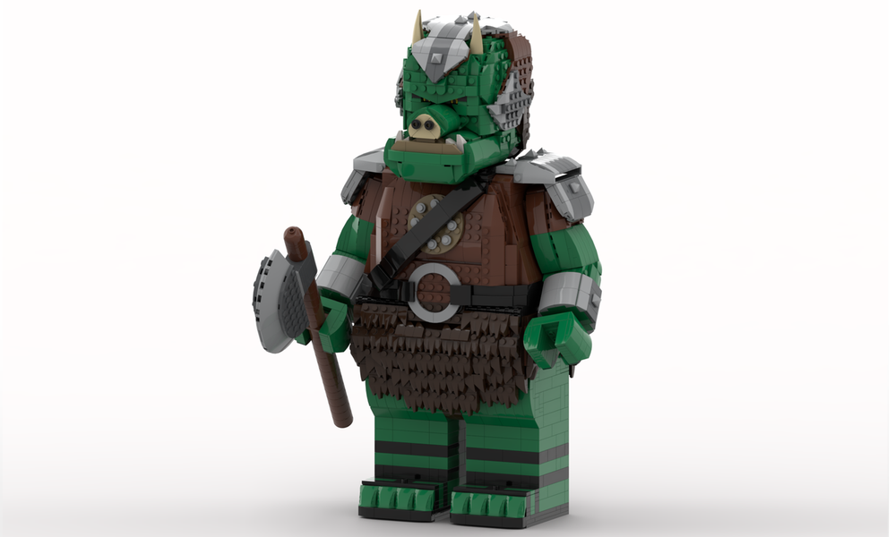 LEGO MOC-116944 Gamorrean Guard Mega Figure by Albo.Lego | Rebrickable ...