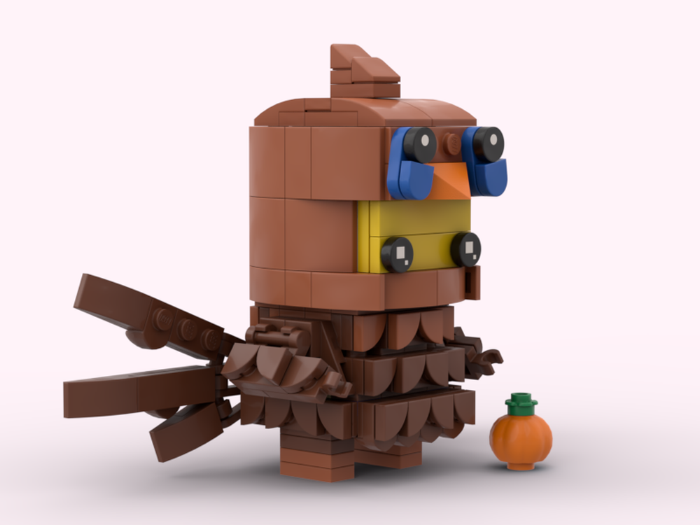 Lego Moc Lego Minifigure Series 23 Turkey Costume By Getmebricked