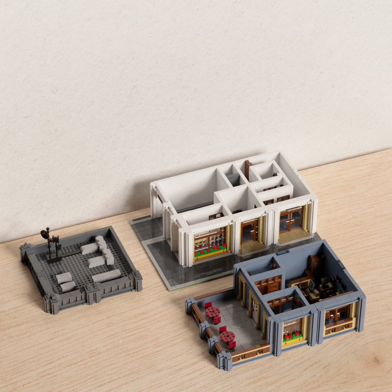 LEGO MOC Police Station Modular Buildings by MOC_Expert | Rebrickable ...