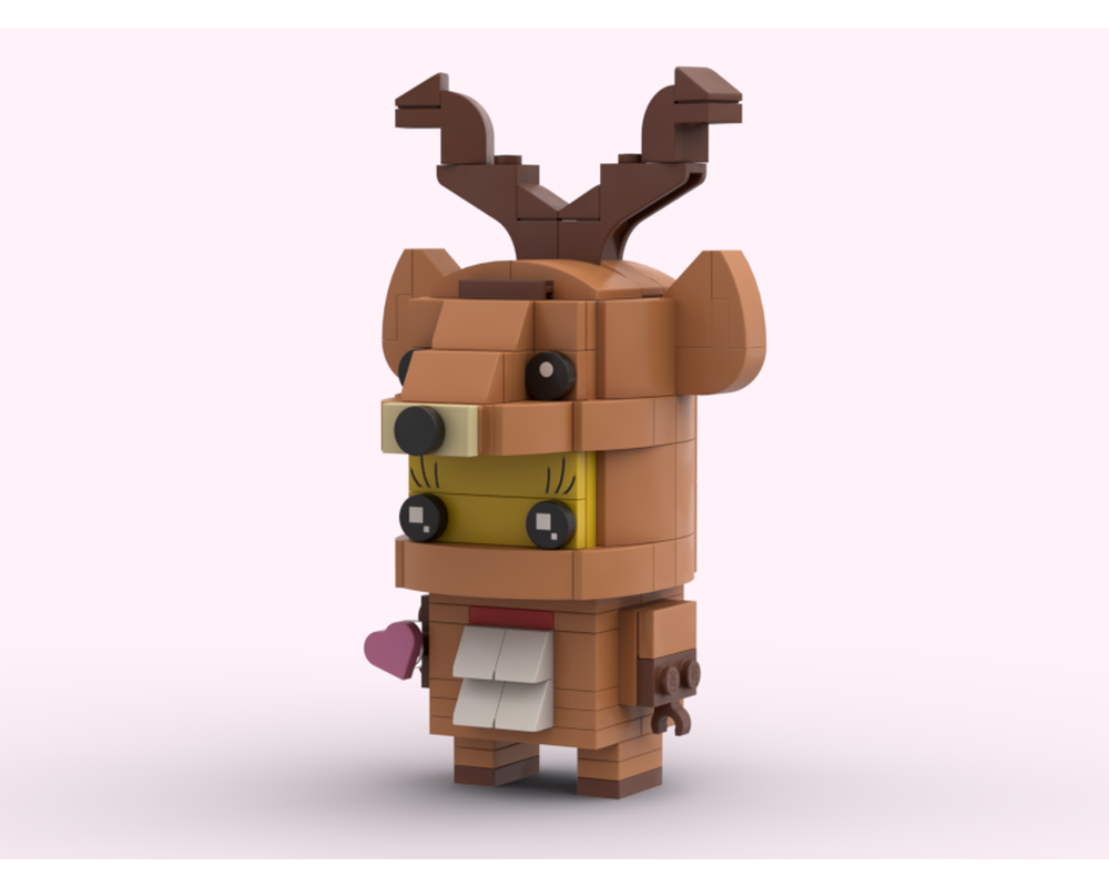 LEGO MOC Lego Minifigure Series 23 - Reindeer Costume by GetMeBricked ...