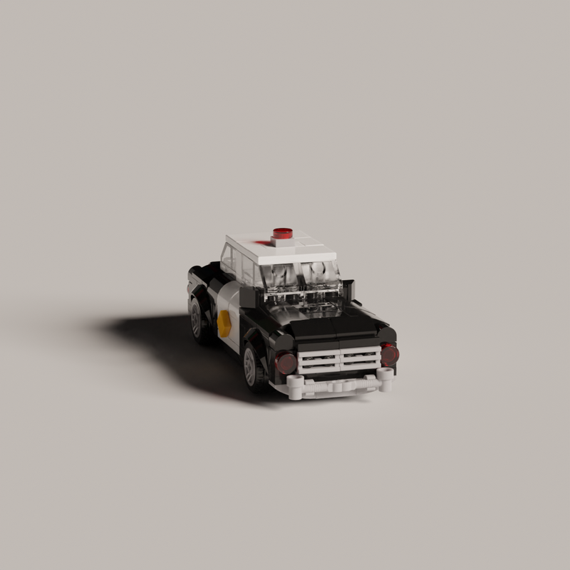 LEGO MOC Police Car by MOC_Expert | Rebrickable - Build with LEGO