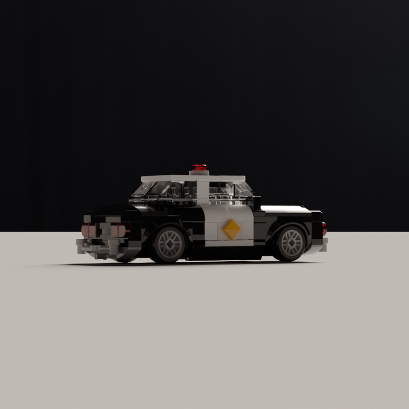 LEGO MOC Police Car by MOC_Expert | Rebrickable - Build with LEGO