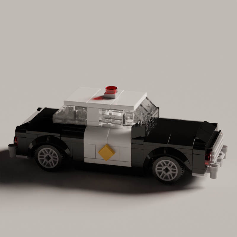 LEGO MOC Police Car by MOC_Expert | Rebrickable - Build with LEGO
