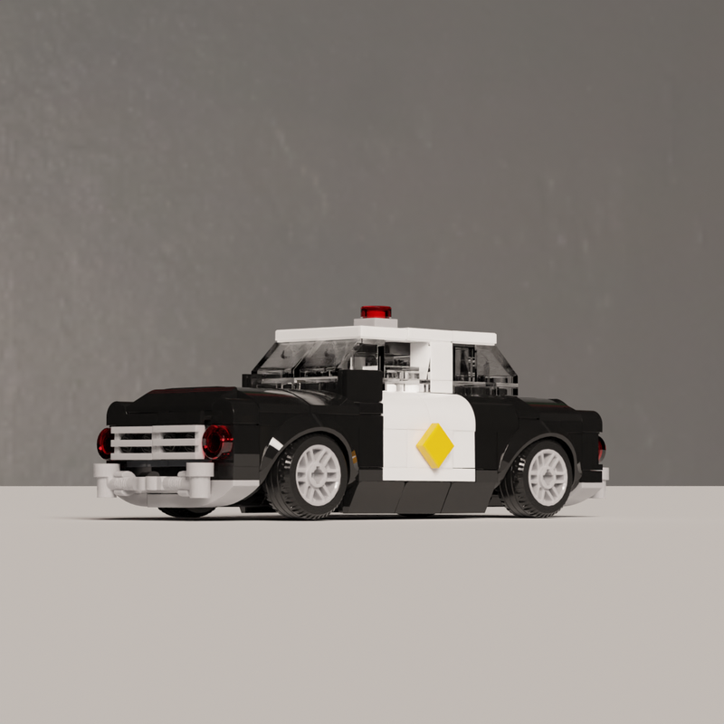 LEGO MOC Police Car by MOC_Expert | Rebrickable - Build with LEGO