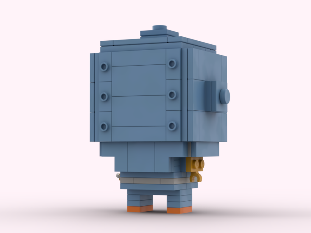 LEGO MOC Lego Minifigure Series 23 - Cardboard Robot by GetMeBricked ...