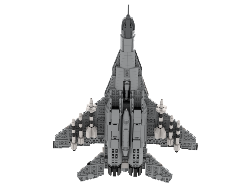 LEGO MOC Ukraine mig-29 Ghost of Kyiv by terminator1234 | Rebrickable ...