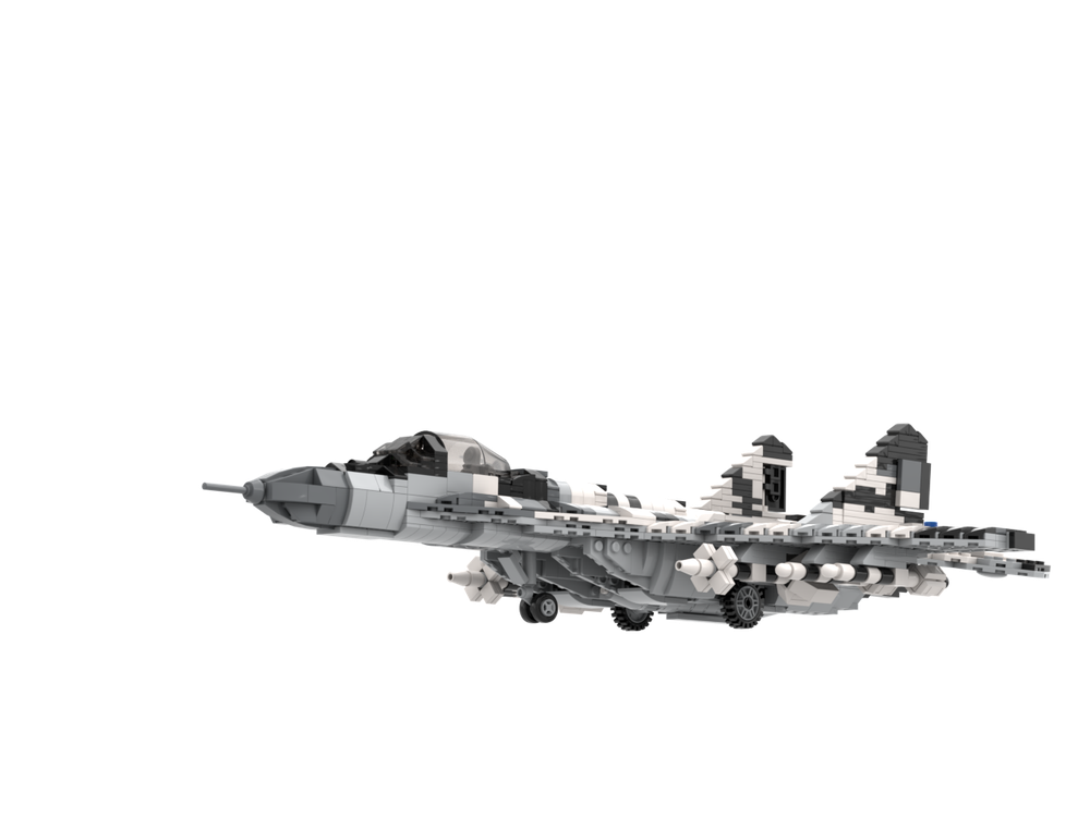 LEGO MOC Ukraine mig-29 Ghost of Kyiv by terminator1234 | Rebrickable ...