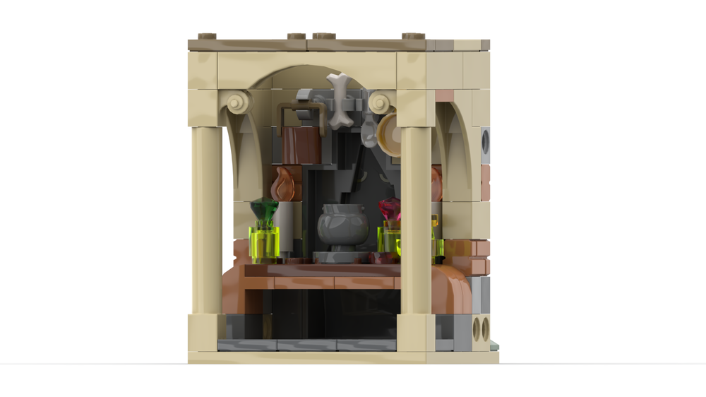 LEGO MOC Harry Potter Potion Room by thelegobro33 | Rebrickable - Build ...