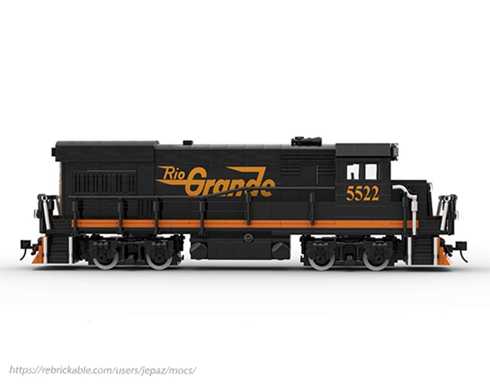 LEGO MOC GE U18B Rio Grande (Fantasy Livery) by jepaz | Rebrickable ...