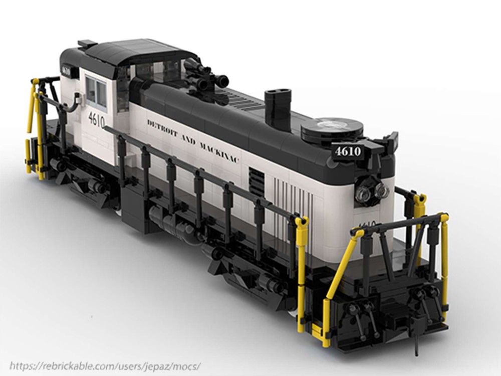 LEGO MOC Alco RS-2 Detroit & Mackinac by jepaz | Rebrickable - Build ...