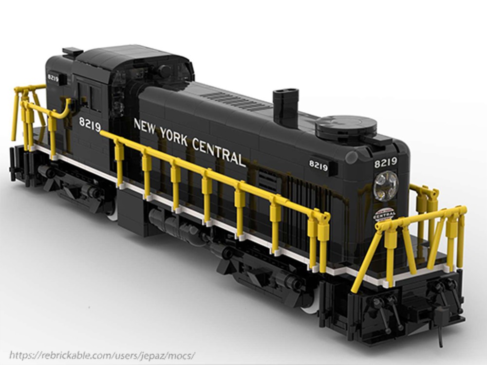 LEGO MOC Alco RSC-2 New York Central by jepaz | Rebrickable - Build ...