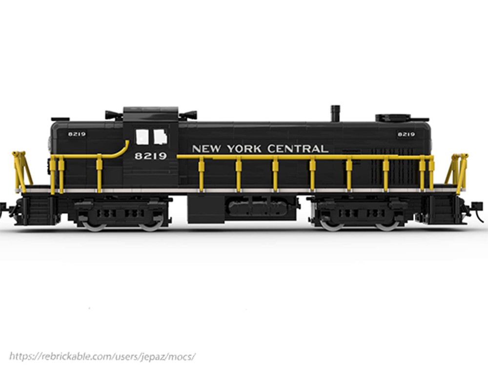 LEGO MOC Alco RSC-2 New York Central by jepaz | Rebrickable - Build ...