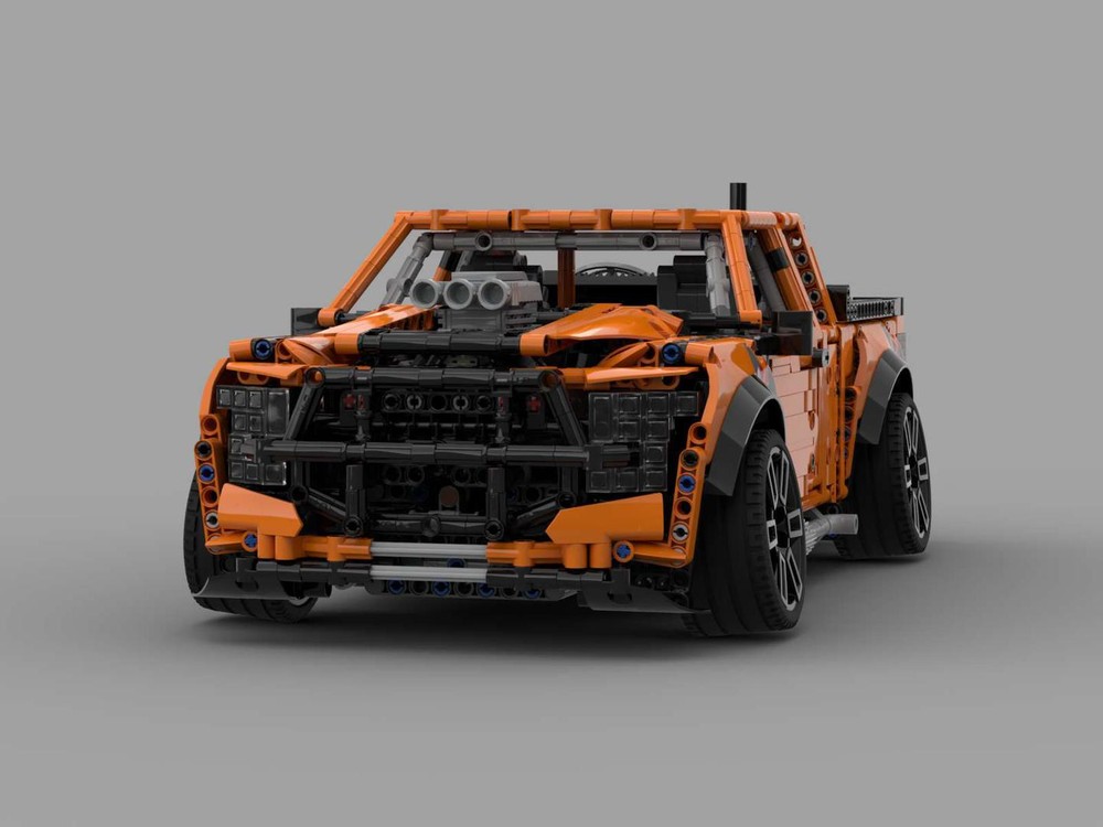 LEGO MOC Ford F150 Raptor by SUPER8_LTG | Rebrickable - Build with LEGO