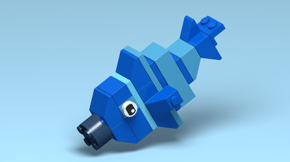 LEGO MOC 11006 Fish by mattking4 | Rebrickable - Build with LEGO