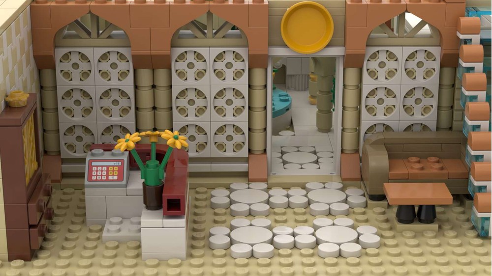 LEGO MOC The Hamam by LegoBricking | Rebrickable - Build with LEGO