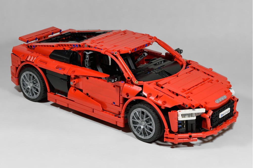 LEGO MOC Audi R8 V10 (1:10) by Artemy Zotov | Rebrickable - Build with LEGO
