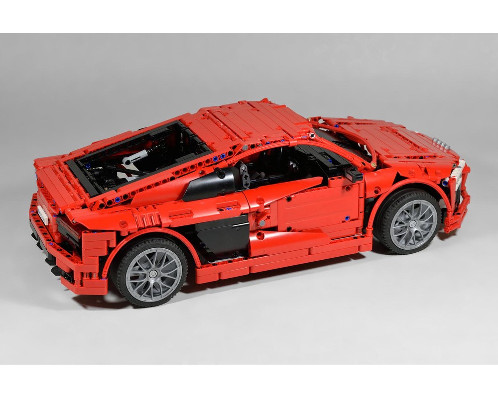 LEGO MOC Audi R8 V10 (1:10) by Artemy Zotov | Rebrickable - Build with LEGO