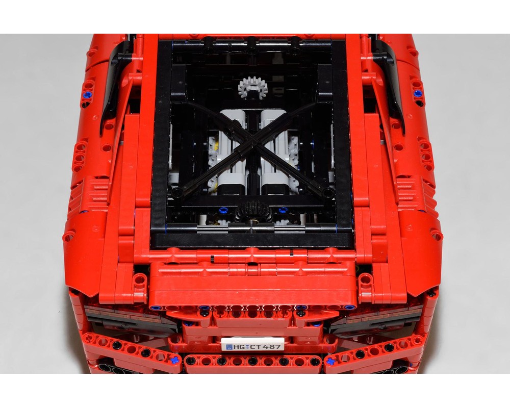 LEGO MOC Audi R8 V10 (1:10) by Artemy Zotov | Rebrickable - Build with LEGO