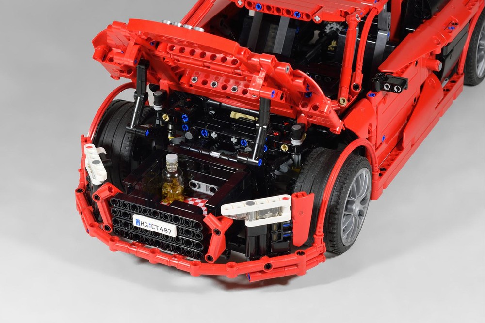 LEGO MOC Audi R8 V10 (1:10) by Artemy Zotov | Rebrickable - Build with LEGO