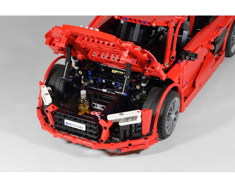 LEGO MOC Audi R8 V10 (1:10) by Artemy Zotov | Rebrickable - Build with LEGO