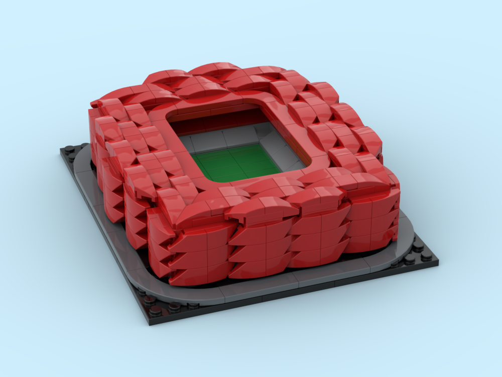 LEGO MOC Allianz Arena by KartenhandlungRothert | Rebrickable - Build ...