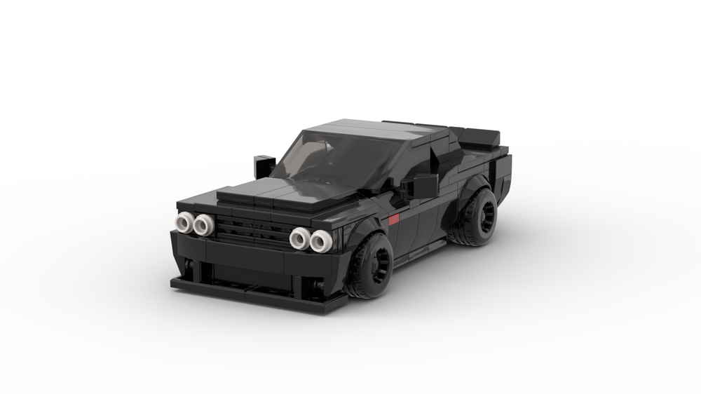 LEGO MOC LEGO Dodge Challenger SRT Demon (Black) by NafBuiltIt ...