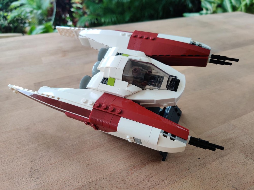 LEGO MOC Mace Windu's Starfighter by MarkRS14 | Rebrickable - Build ...