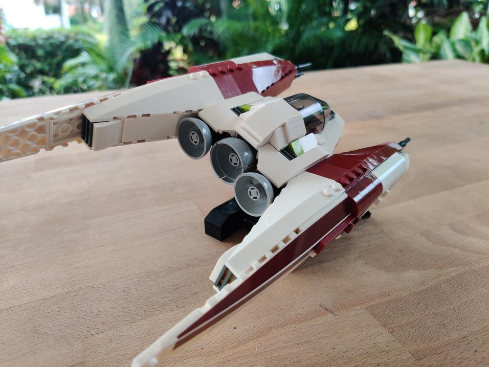 LEGO MOC Mace Windu's Starfighter by MarkRS14 | Rebrickable - Build ...