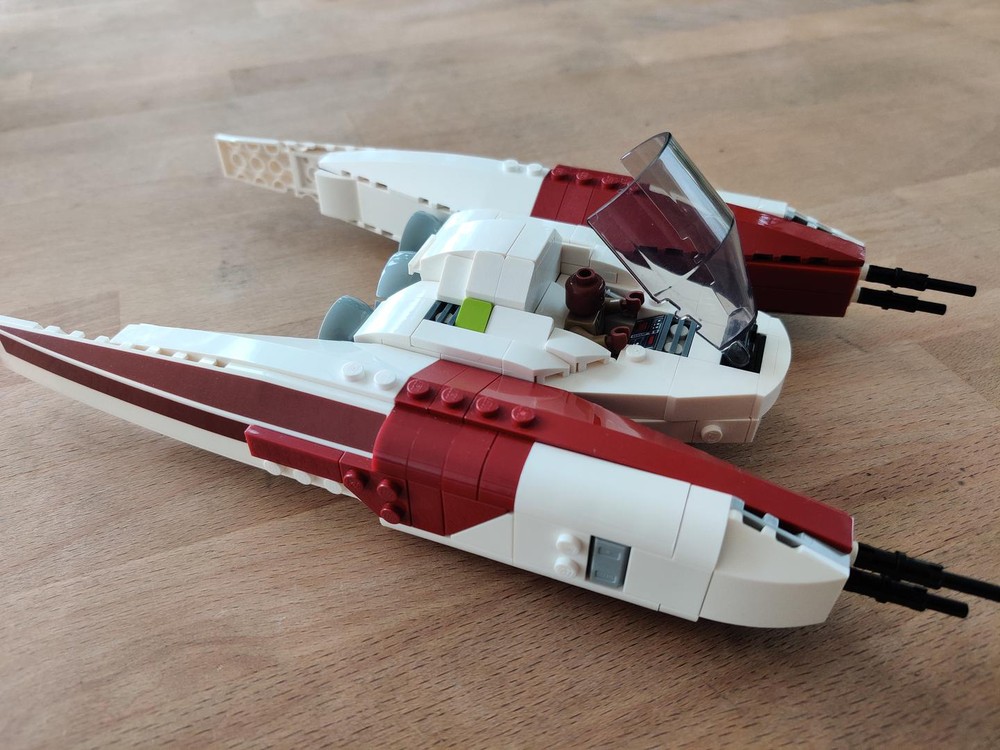 LEGO MOC Mace Windu's Starfighter by MarkRS14 | Rebrickable - Build ...