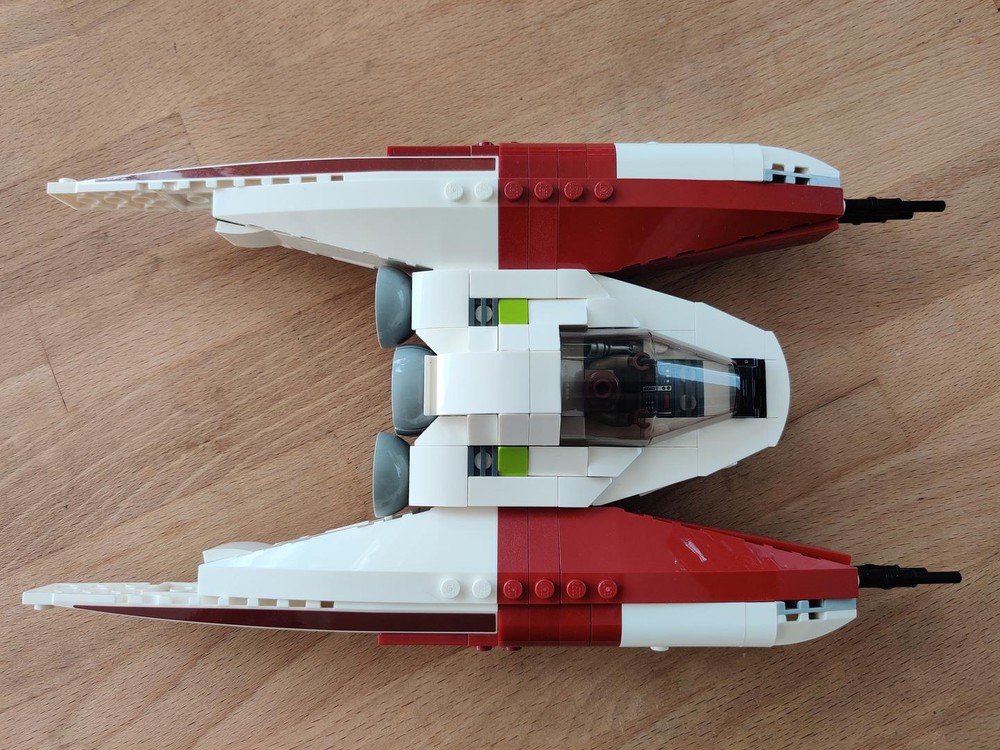 LEGO MOC Mace Windu's Starfighter by MarkRS14 | Rebrickable - Build ...