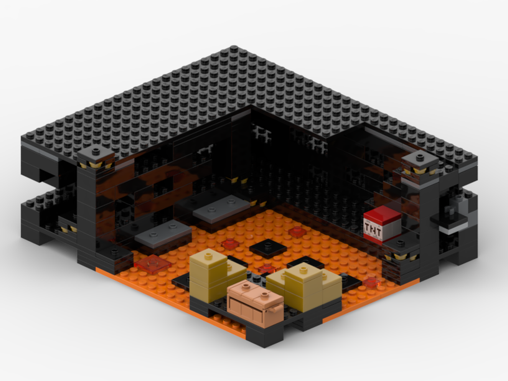 LEGO MOC Lego mine craft treasure bastion by thibou1234 | Rebrickable ...