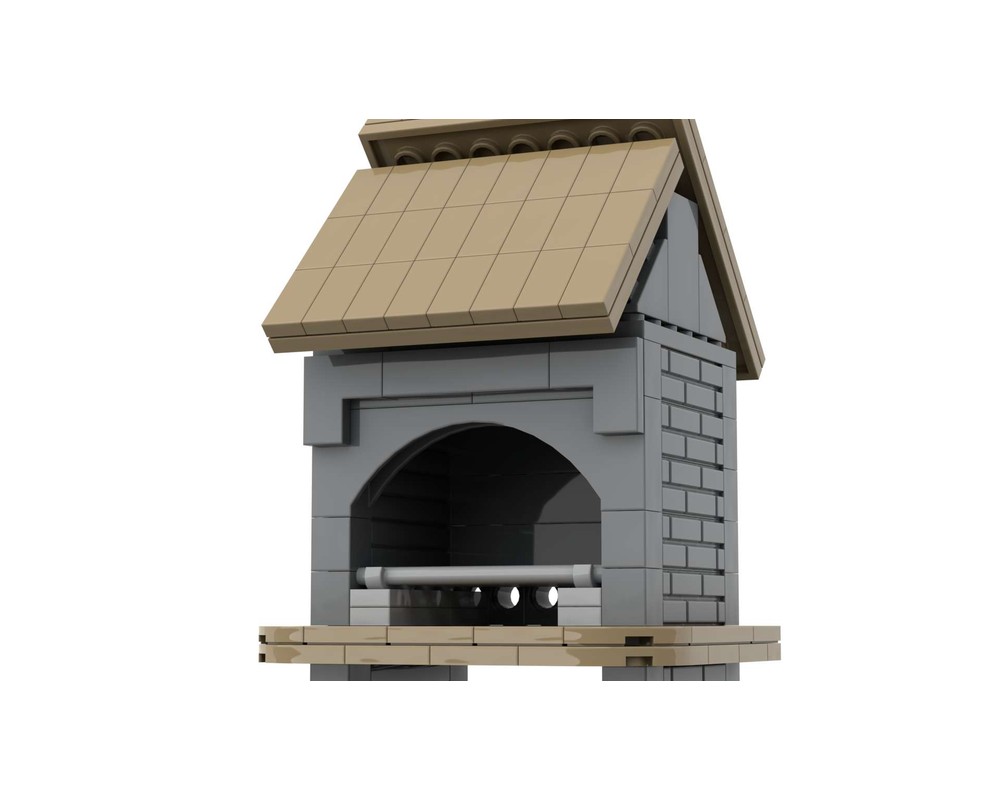 LEGO MOC Garden fireplace by barsim70 | Rebrickable - Build with LEGO