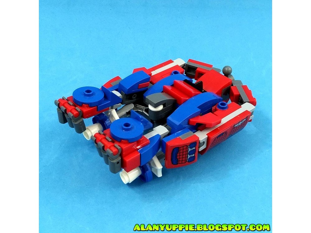 LEGO MOC Transformer Speedboat from LEGO Marvel set 76146: Spider-man ...