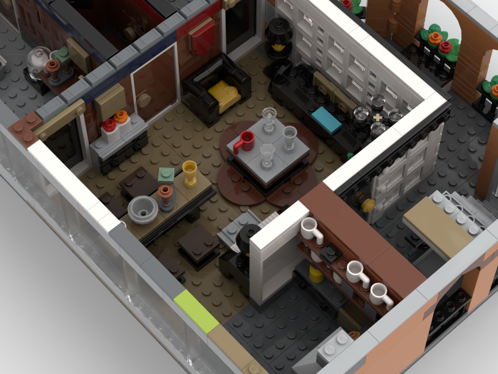 LEGO MOC SitComplex - 12 Grimmauld Apartment by Brick Artisan ...