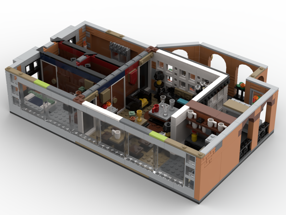 LEGO MOC SitComplex - 12 Grimmauld Apartment by Brick Artisan ...