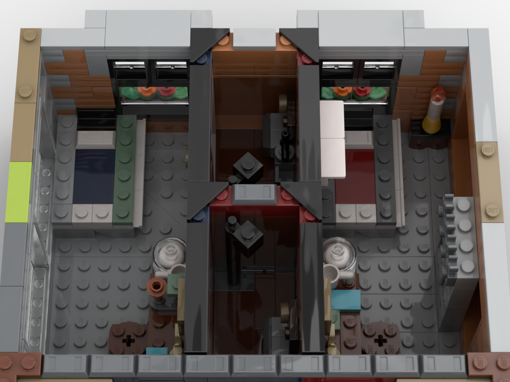 LEGO MOC SitComplex - 12 Grimmauld Apartment by Brick Artisan ...