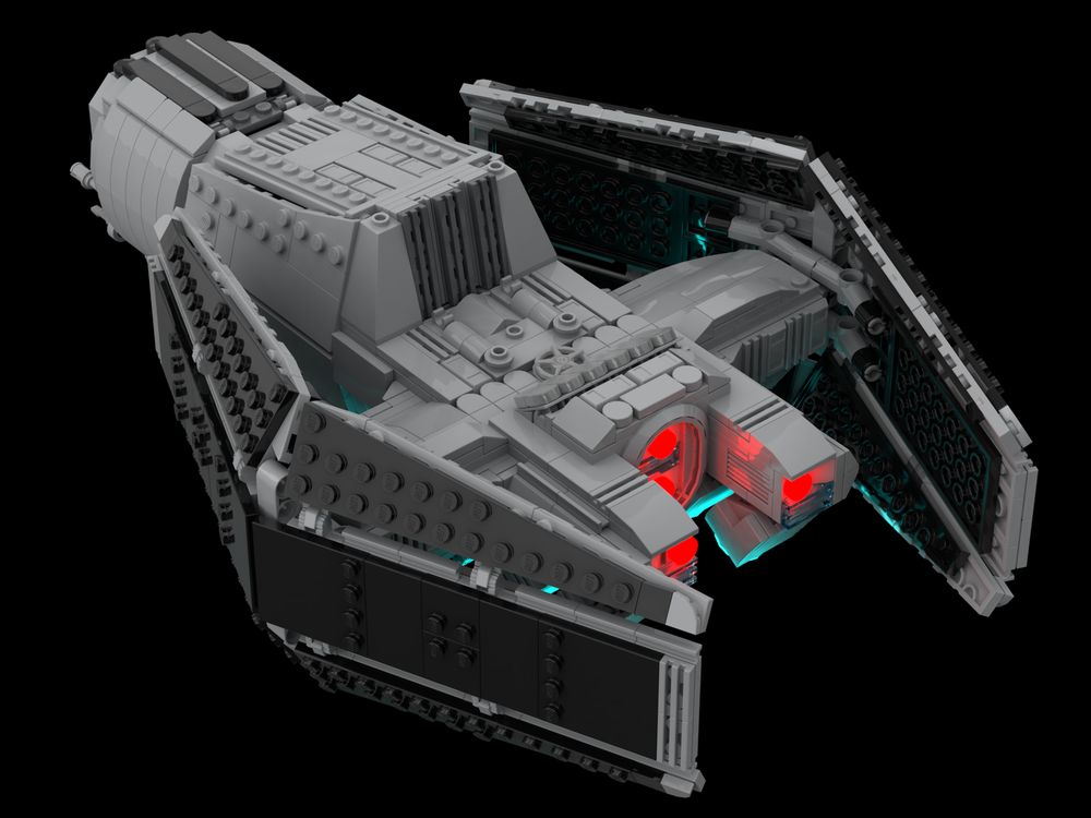 LEGO MOC TIE Scimitar by ThrawnsRevenge | Rebrickable - Build with LEGO