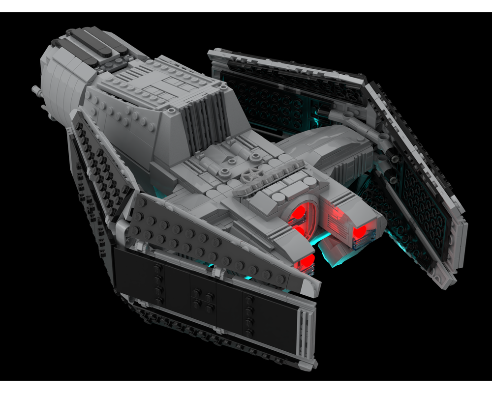 Lego Moc Tie Scimitar By Thrawnsrevenge Rebrickable Build With Lego
