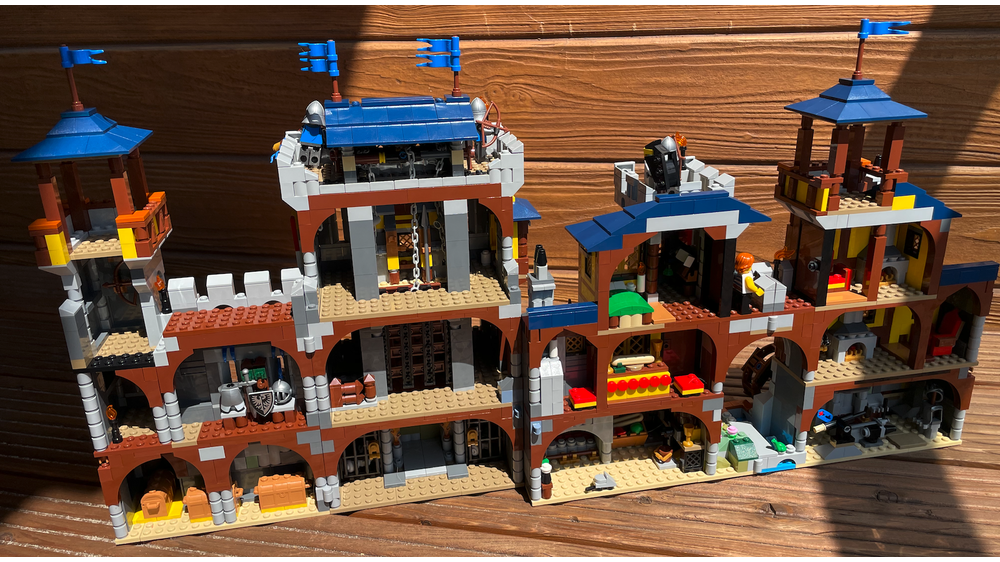 LEGO MOC Black Falcon Knight's Fortress (3x 31120 Alternate Build) by ...