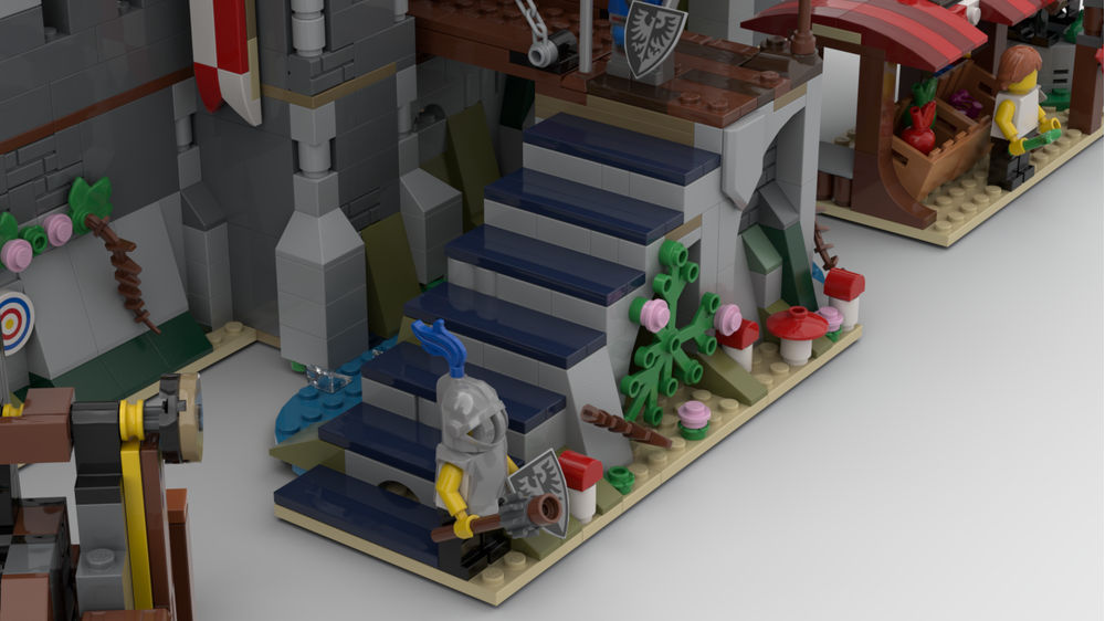 LEGO MOC Black Falcon Knight's Fortress (3x 31120 Alternate Build) by ...