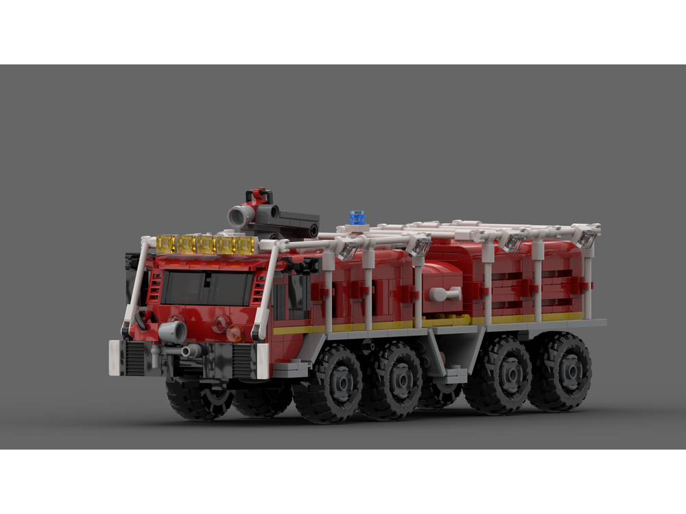 LEGO MOC Fire MAZ 537 by FritesAuFour | Rebrickable - Build with LEGO