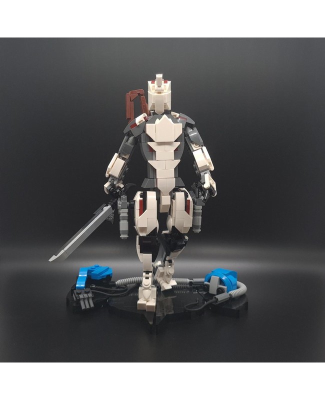 LEGO MOC Warframe: Excalibur by Moc_Lobster | Rebrickable - Build with LEGO