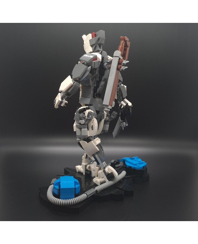LEGO MOC Warframe: Excalibur by Moc_Lobster | Rebrickable - Build with LEGO