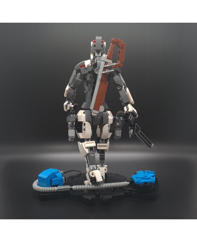 LEGO MOC Warframe: Excalibur by Moc_Lobster | Rebrickable - Build with LEGO