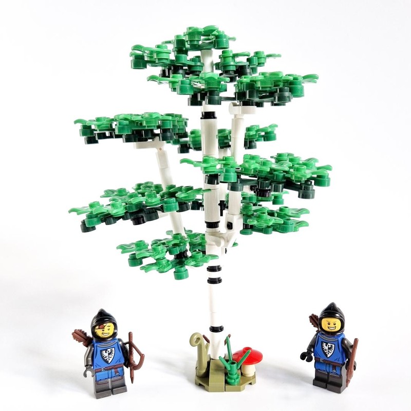 LEGO MOC The Birch Tree by EDGE OF BRICKS | Rebrickable - Build with LEGO