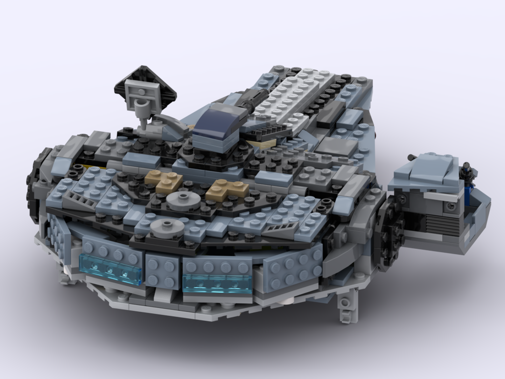 LEGO MOC Millennium Falcon by Agent Orange | Rebrickable - Build with LEGO