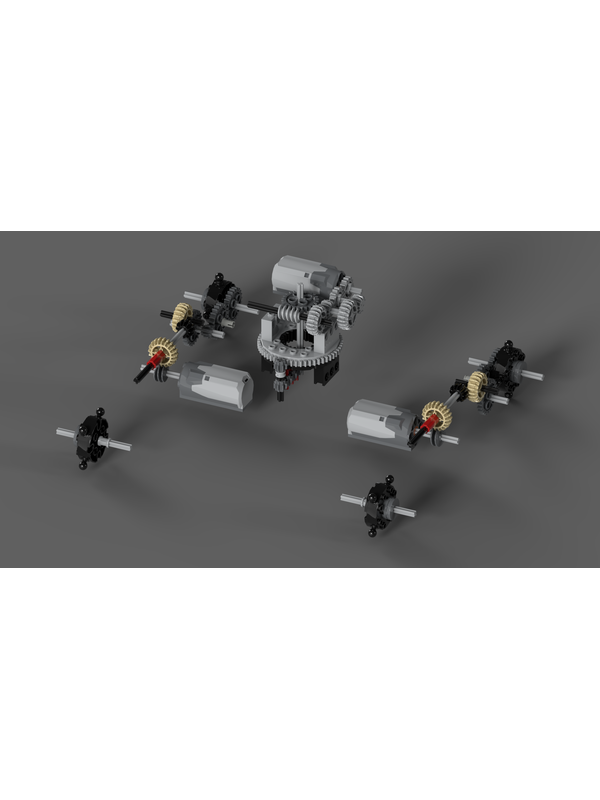 LEGO MOC-117356 Liebherr LR 11000 Mk1 Crawler Crane by tobborimm ...