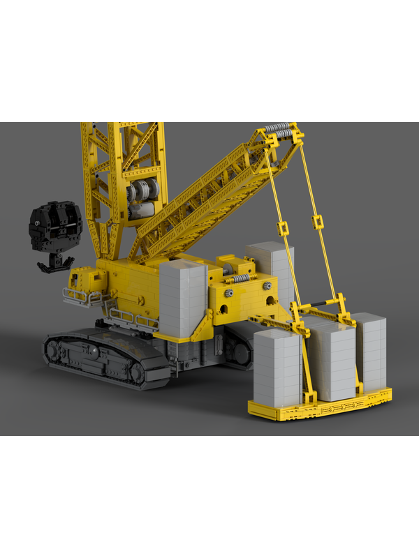 LEGO MOC Liebherr LR 11000 Mk1 Crawler Crane by tobborimm | Rebrickable ...