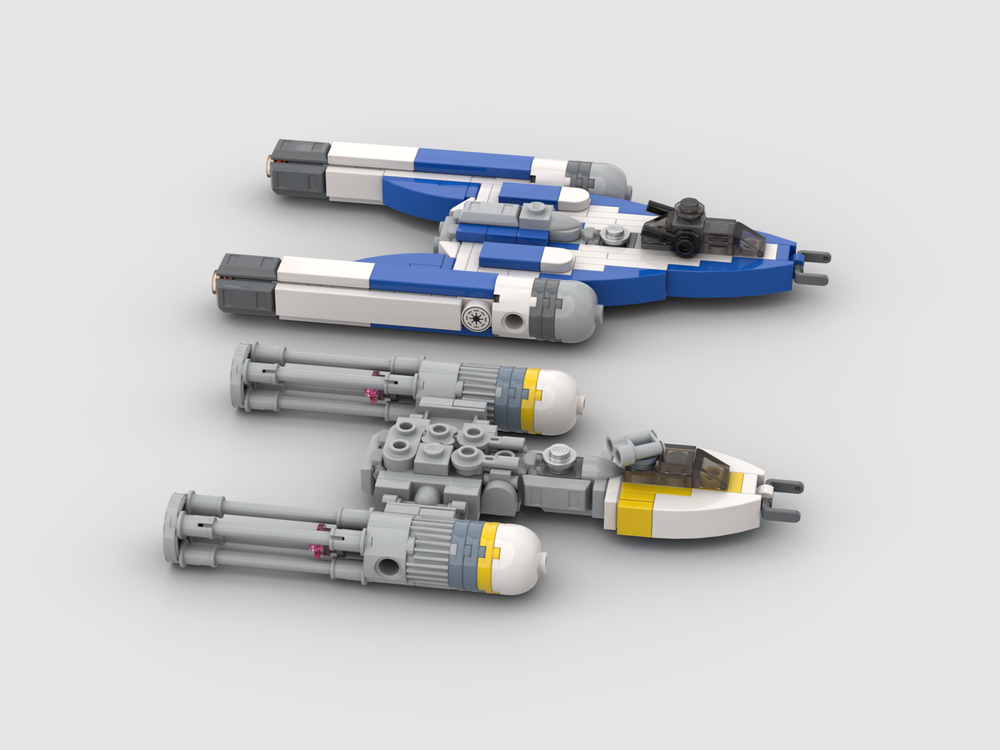 LEGO MOC Y Wing Starfighters by igorskywalker | Rebrickable - Build ...