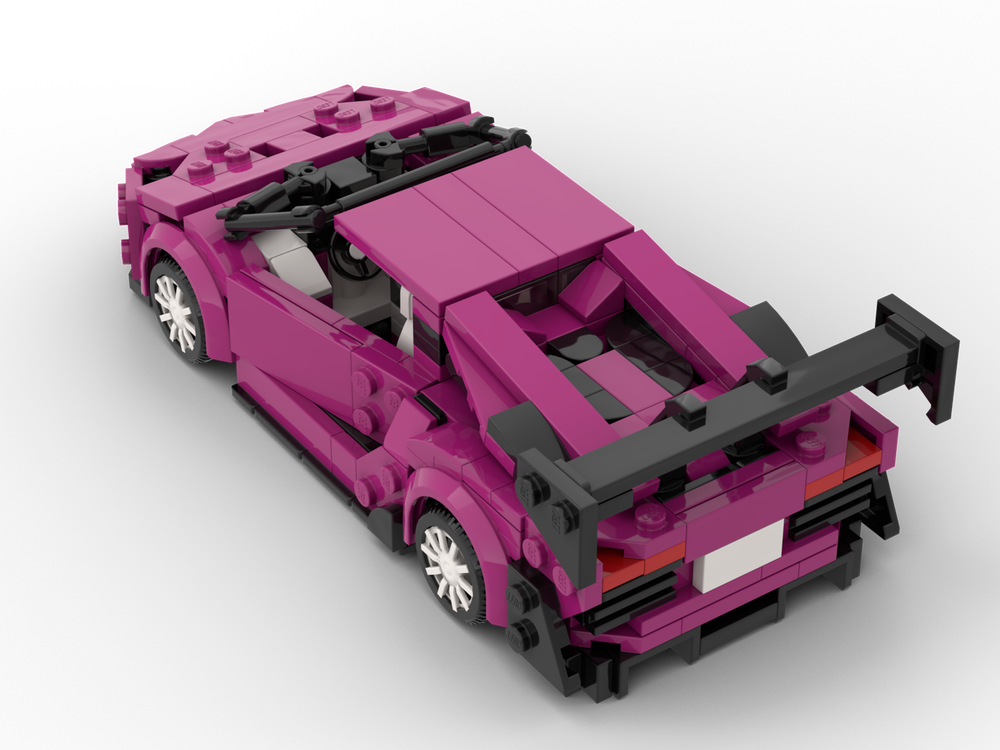 LEGO MOC Rosa acantis liberty walk Lamborghini Aventador Roadster by ...